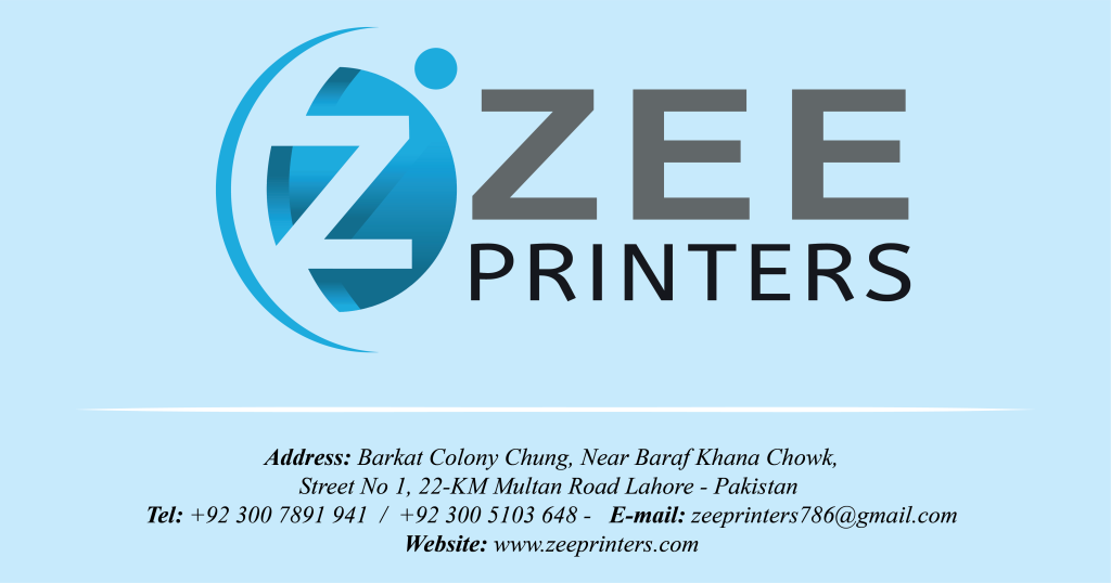 Zee Printers in Lahore | Printing Press Companies